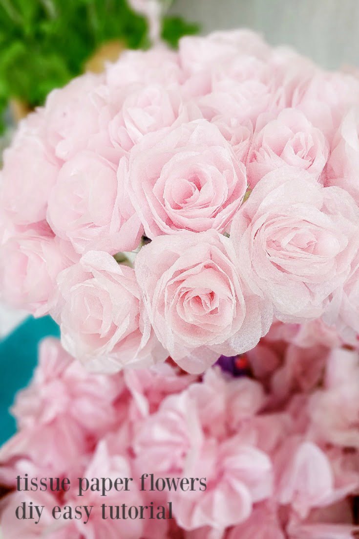 Tissue Paper Flower Centrepieces - the Ideal Whimsical Touch - All My Ways Andrea